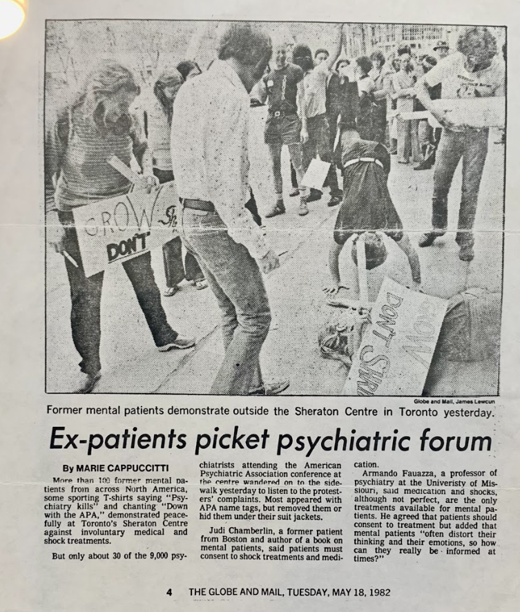 My Visit to MindFreedom's Psychiatric Survivor Archives - MindFreedom ...